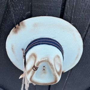 Wyeth by Todd Magill | Accessories | Custom Light Blue Wyeth Hat | Poshmark